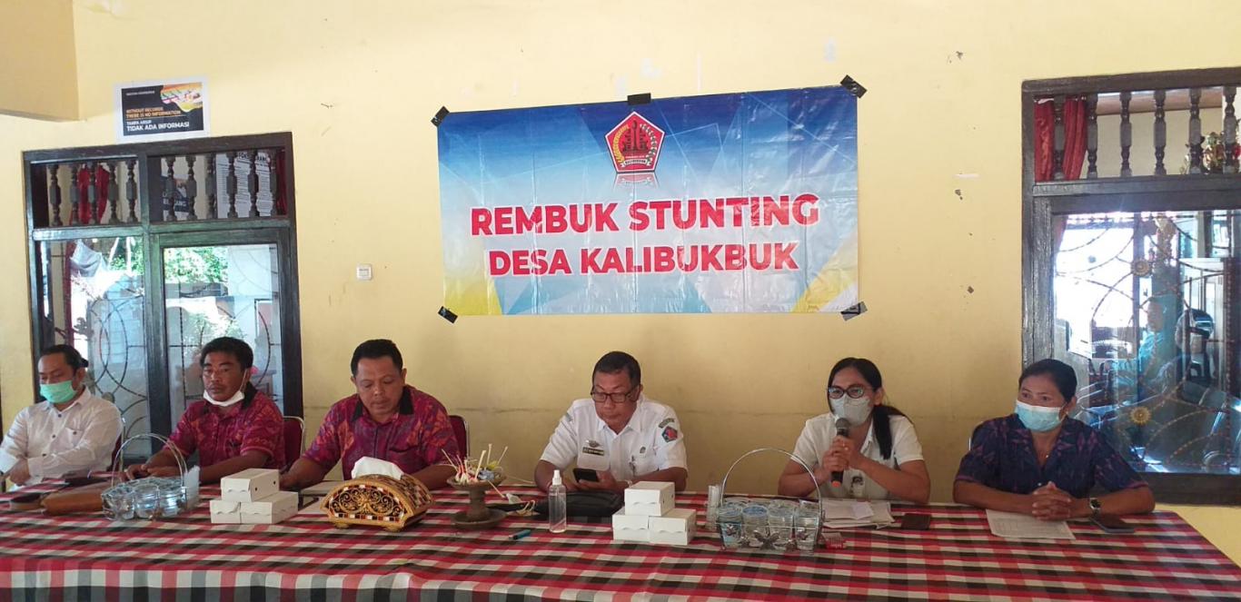 Musyawarah Rembuk Stunting di Desa Kalibukbuk - Website Desa KALIBUKBUK