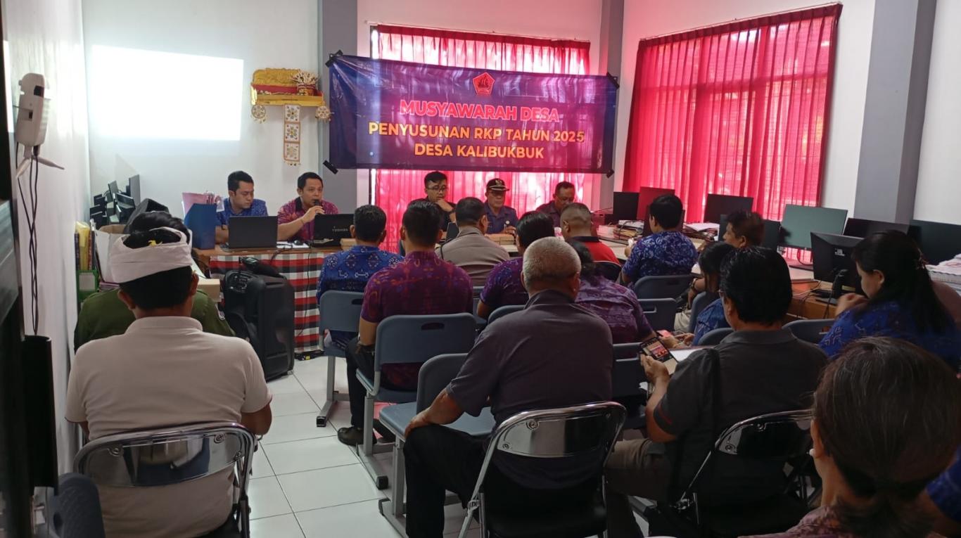 MUSYAWARAH DESA PENYUSUNAN RKP TAHUN 2025 DESA KALIBUKBUK - Website ...